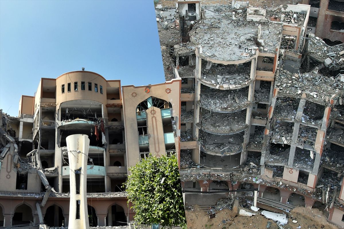 Fotografije najbolje pokazuju koliko je Izrael razorio Gazu