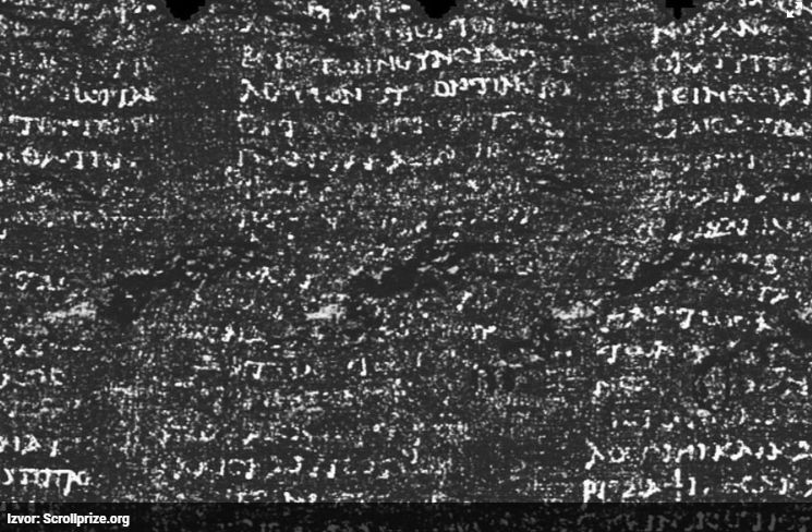 Senzacionalno otkriće: uz pomoć AI pročitan spaljeni rimski svitak star ...