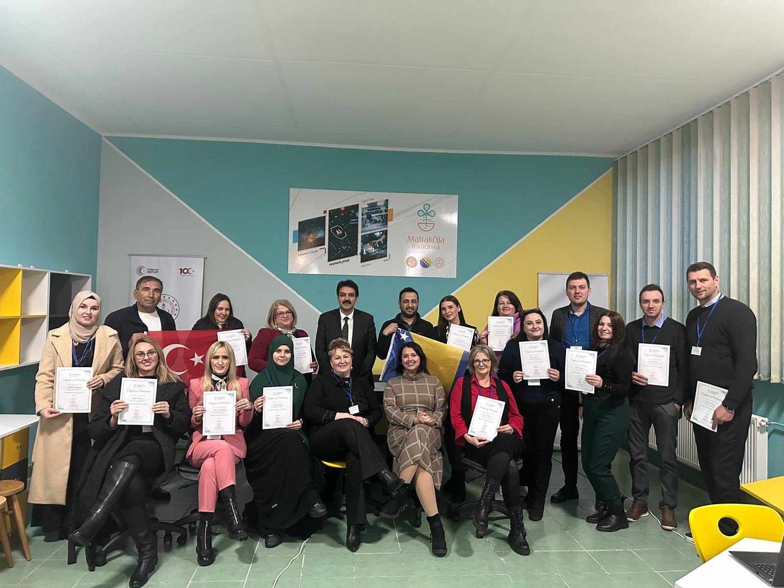 Obuka u sklopu radionice Matrakčija: Inovacija u obrazovanju kroz nauku ...